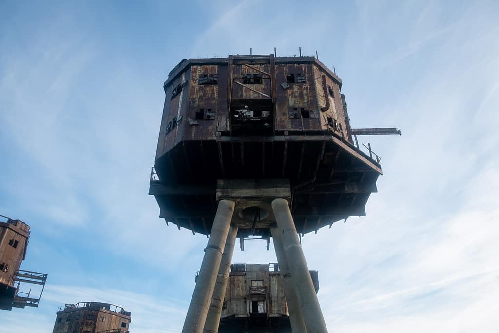 Red Sands Towers Maunsell Fort - Thames Estuary