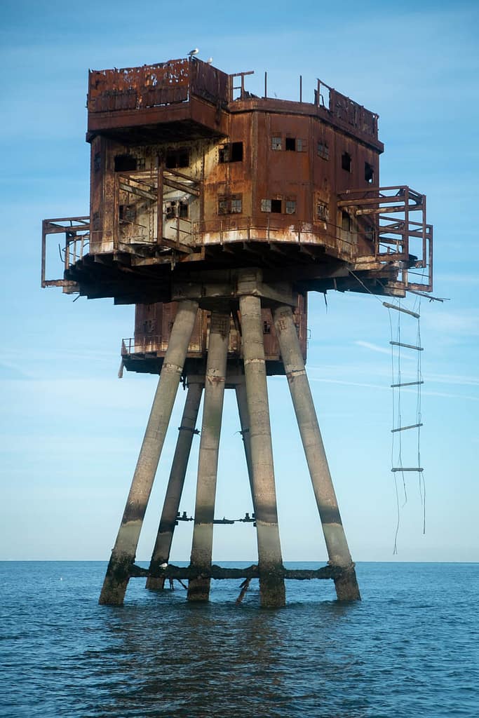 Red Sands Towers Maunsell Fort - Thames Estuary