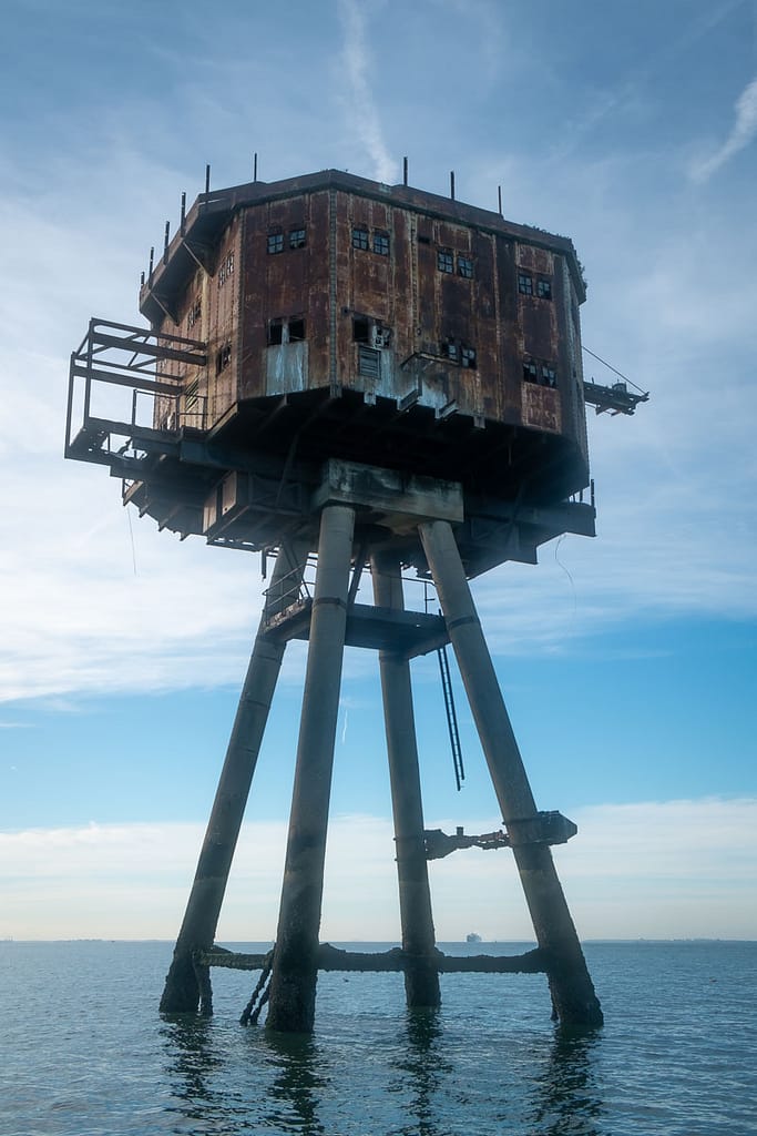 Red Sands Towers Maunsell Fort - Thames Estuary