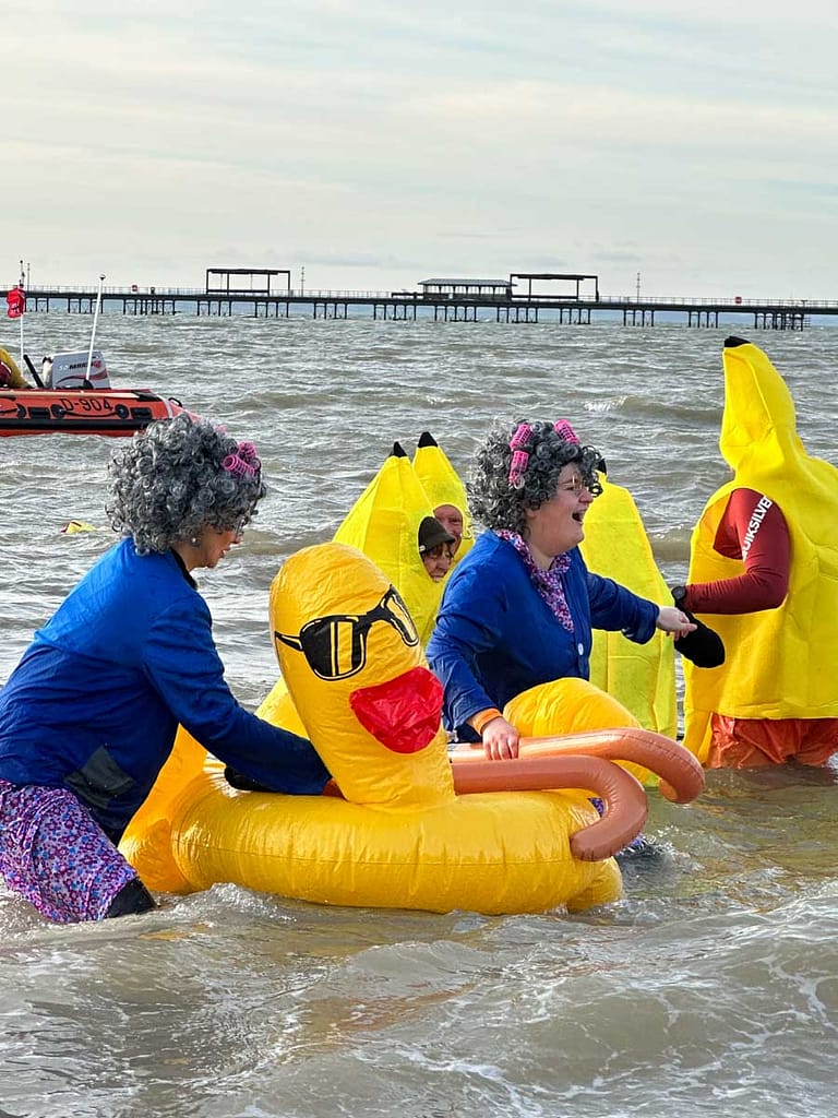 Southend RNLI New Year's Day Dip