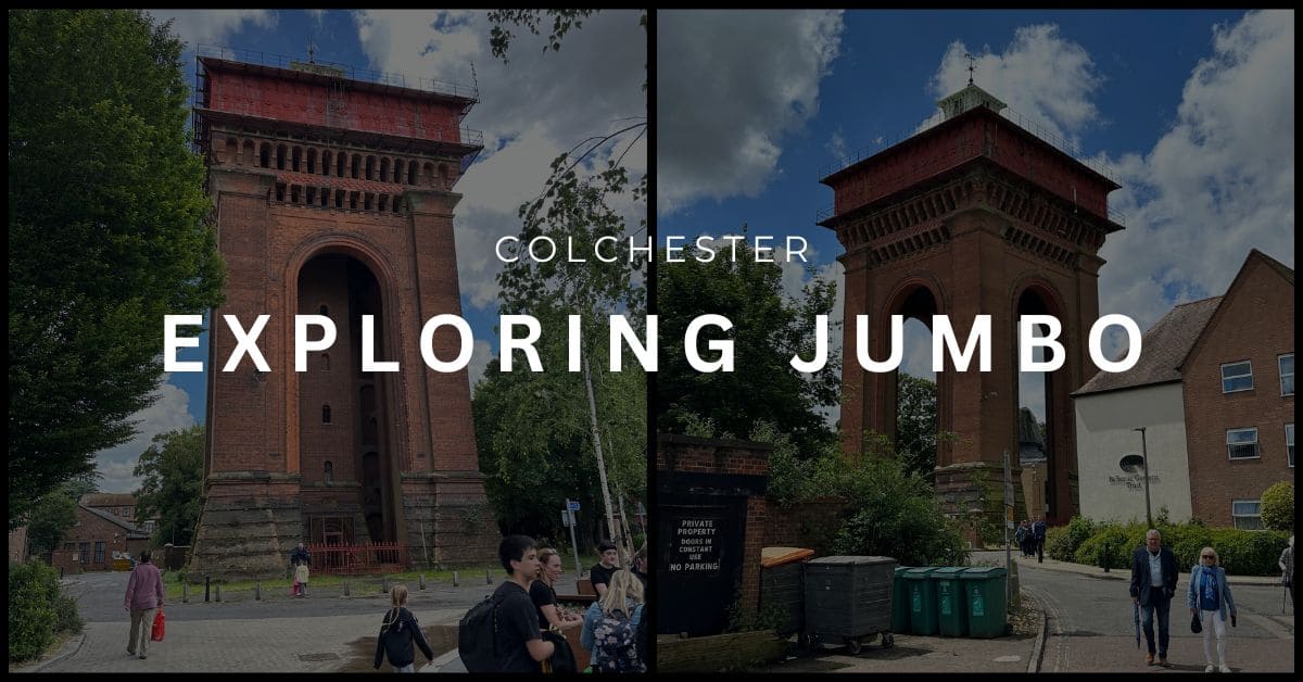 JUMBO WATER TOWER: A COLOSSUS IN COLCHESTER - Malenis Explores